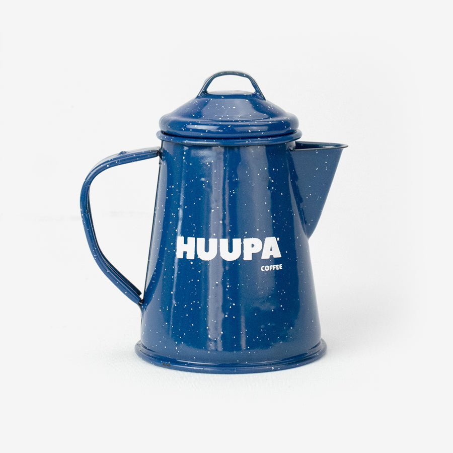 Cafetera de Talega, Tradicional de Peltre - Huupa Coffee