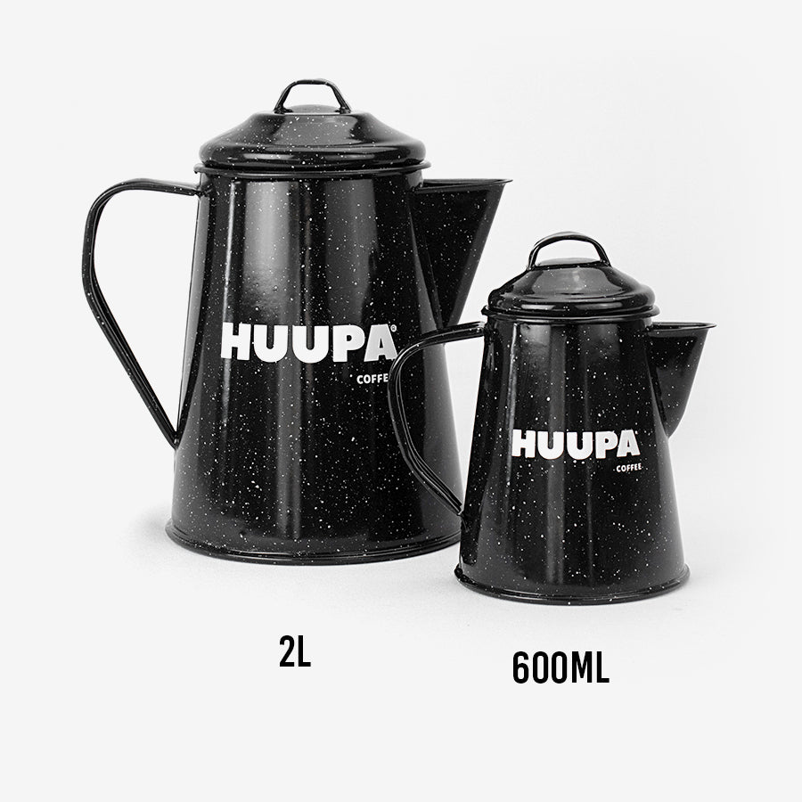 Cafetera de Talega, Tradicional de Peltre - Huupa Coffee